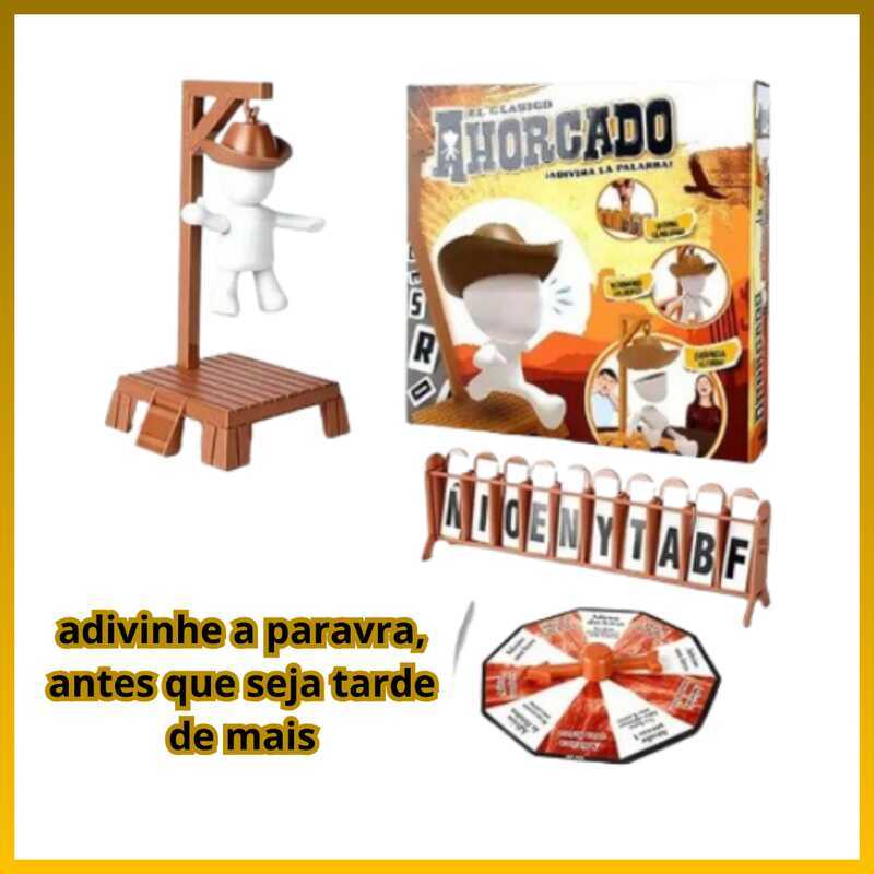 KIT 2 Jogo da Forca Magnético C/ Boneco Interativo | Shopee Brasil