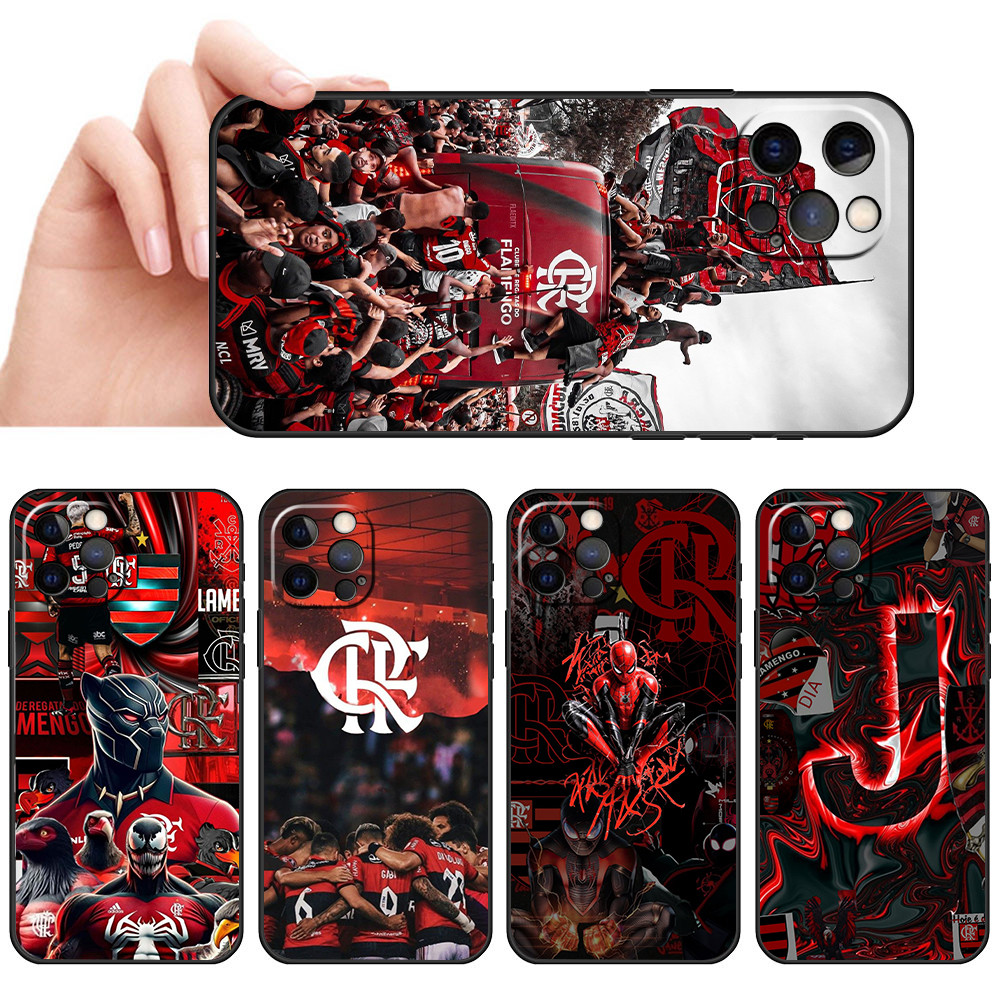 Capa De Telefone TPU Preta Macia Para iPhone SE 12 13 Mini Pro Max ...