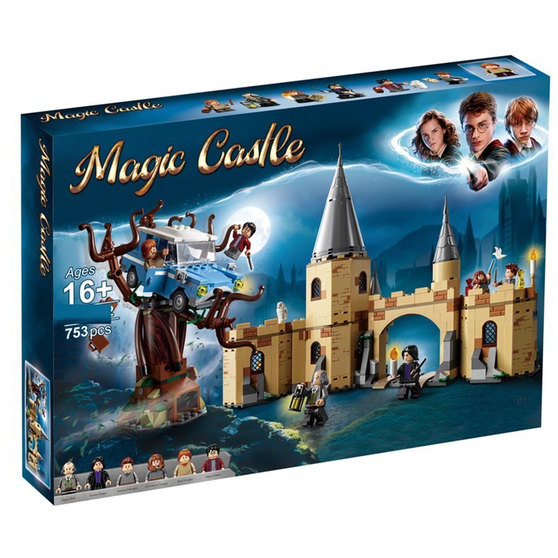 [6] Blocos de Construção Harry Potter 75953 Hogwarts City Gate e o Filé ...