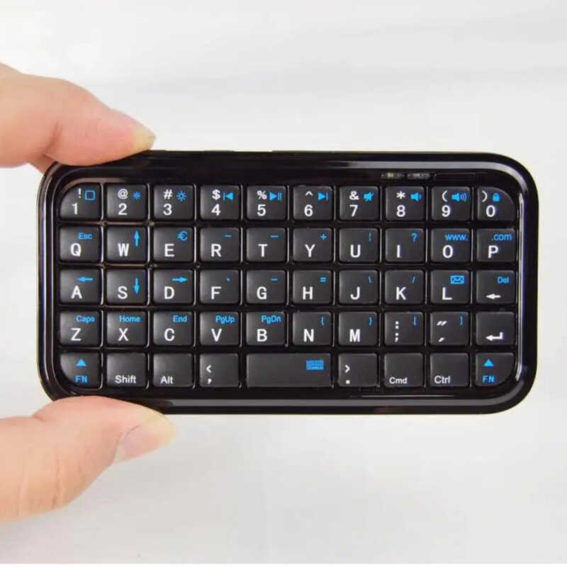 Mini Teclado Sem Fio Bluetooth Tipo C Recarregável 49 Teclas Para ...