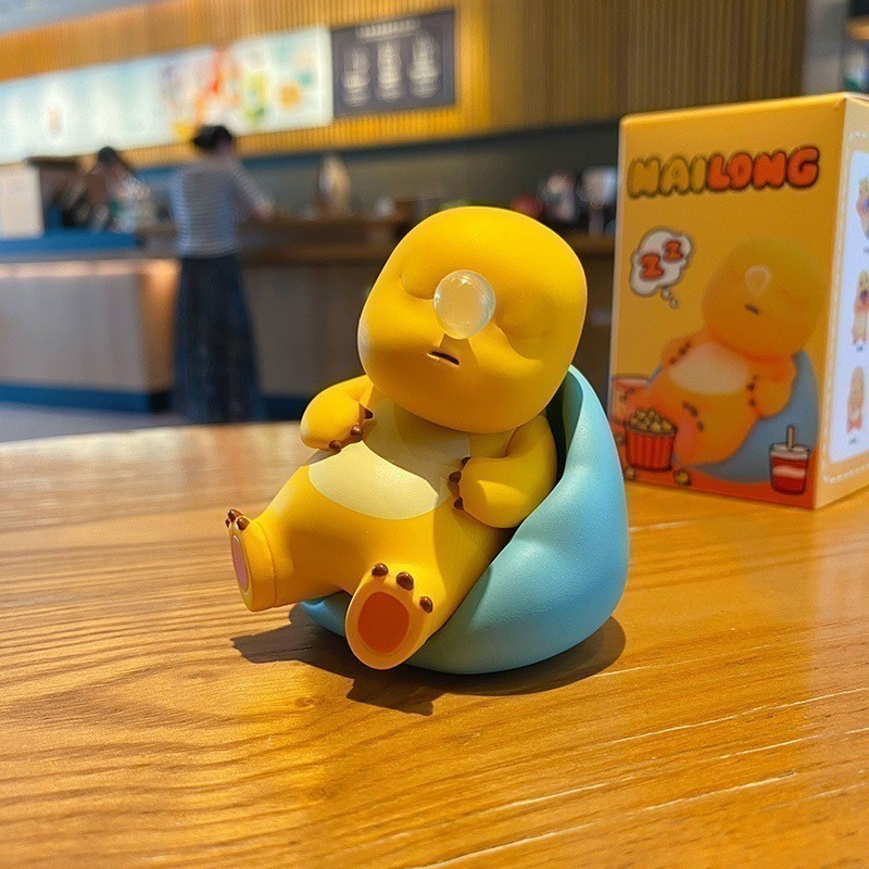 Kawaii Leite Dragão Caixa Cega Série Diária Misteriosa Surpresa Figura ...