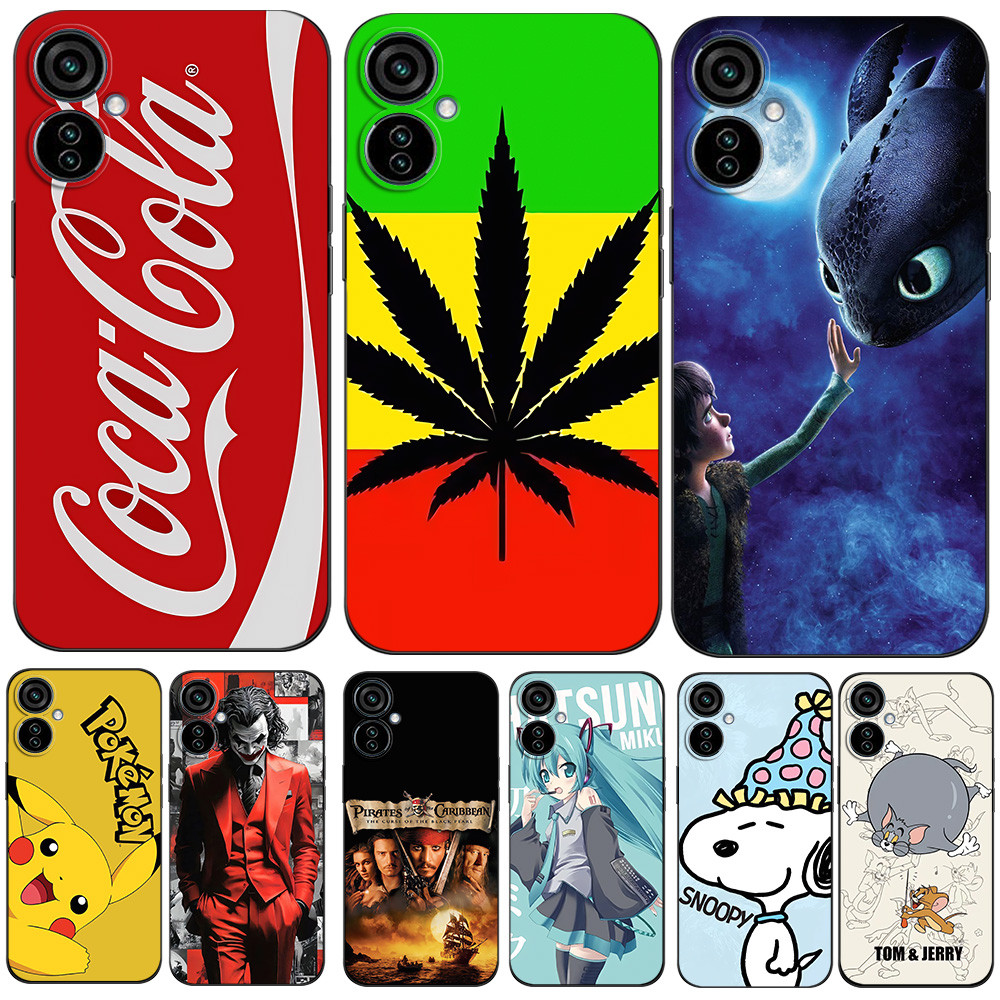 Capa Para TECNO CAMON 19 NEO Silicone Telefone Traseira Preto tpu Caso ...