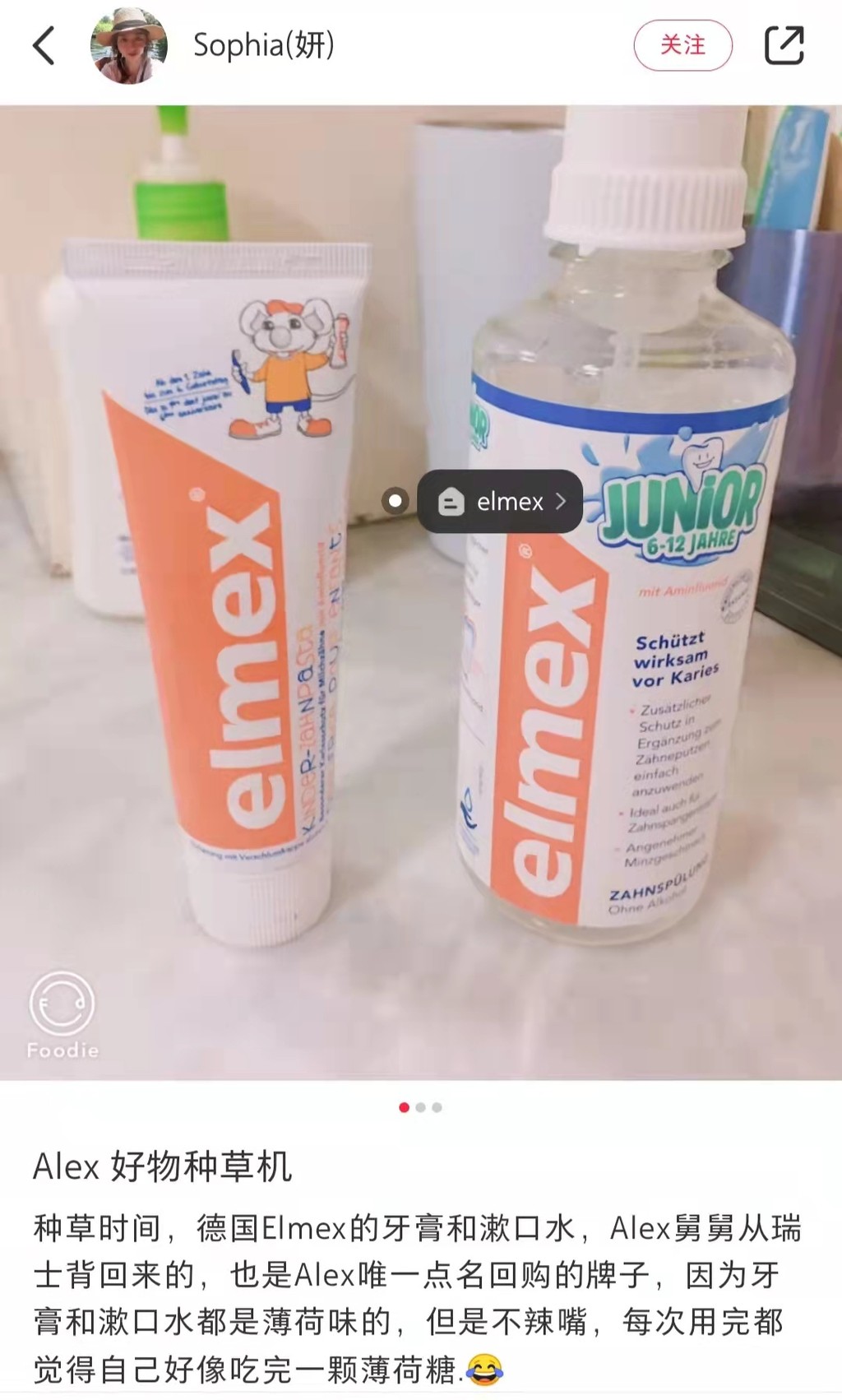 Estoque pronto Alemanha elmex Colutório 6 Anos e Acima Flúor Anti-Rosto ...
