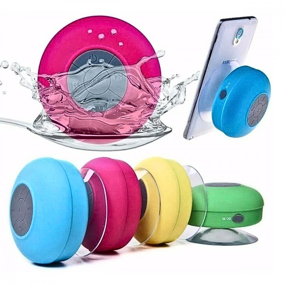 MINI Caixa de Som Bluetooth COLOR À Prova D'agua 5W com Ventosa KA-8535 ...