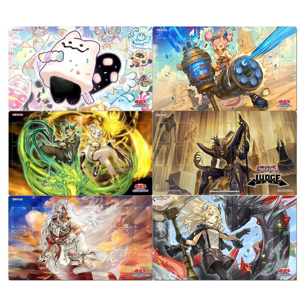 600X350X2Mm Diy Yu-Gi-Oh ! Marshmao Yummy Card Battle Mat Ygo Springans ...