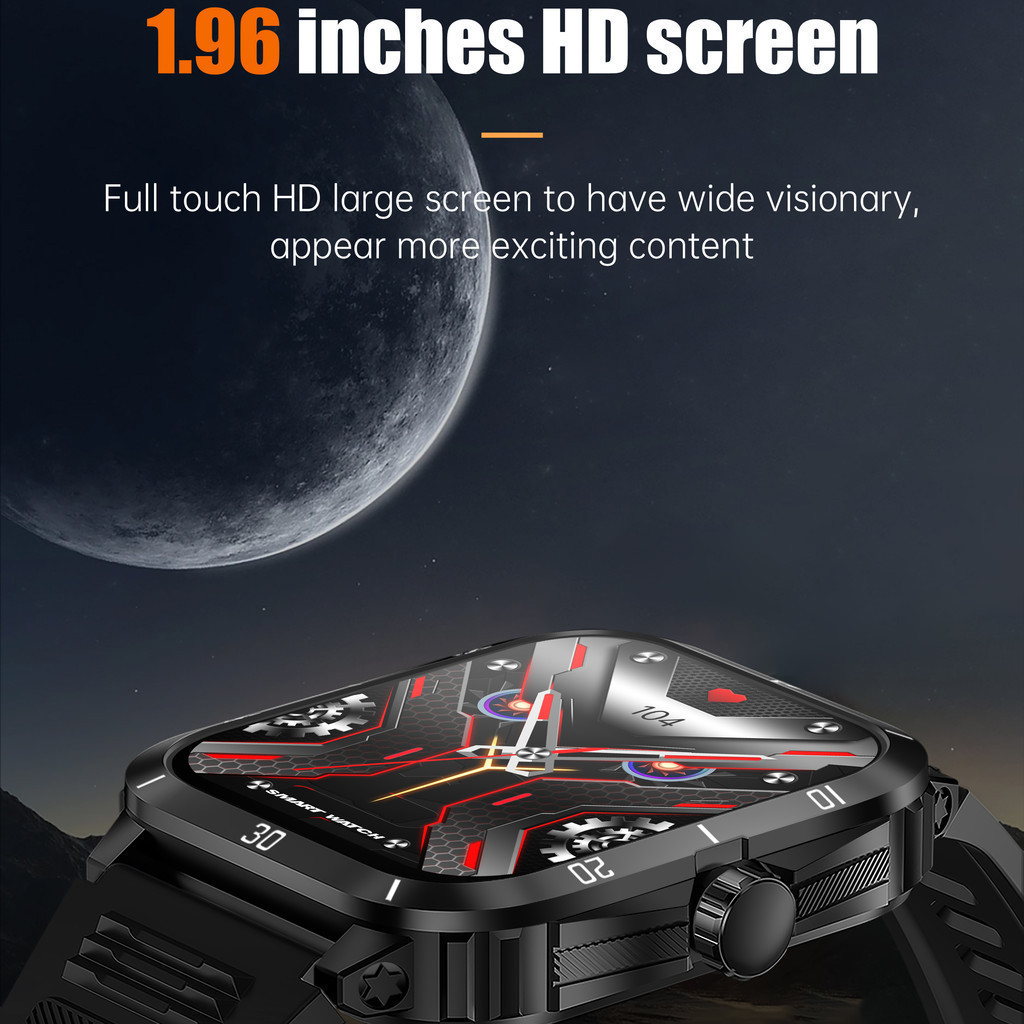 2025 Novo Estilo Original Smartwatch Relógio Inteligente KT71 Ultra 1. ...
