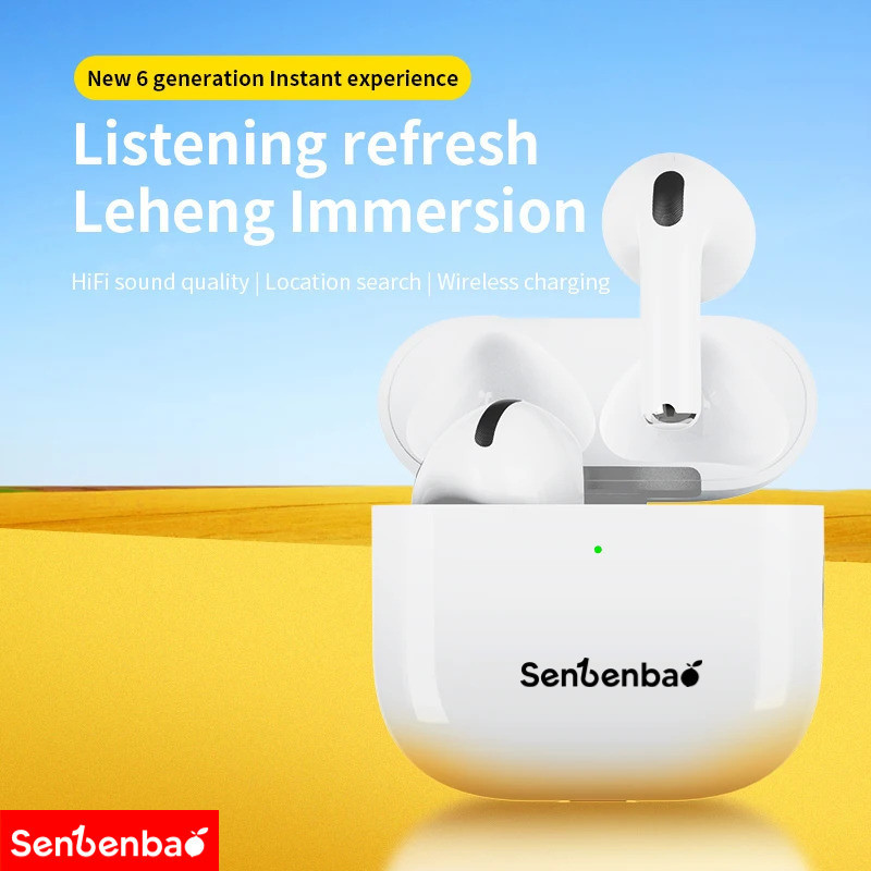 Senbenbao S07 Fone De Ouvido Original Sem Fio Bluetooth Controle Toque ...