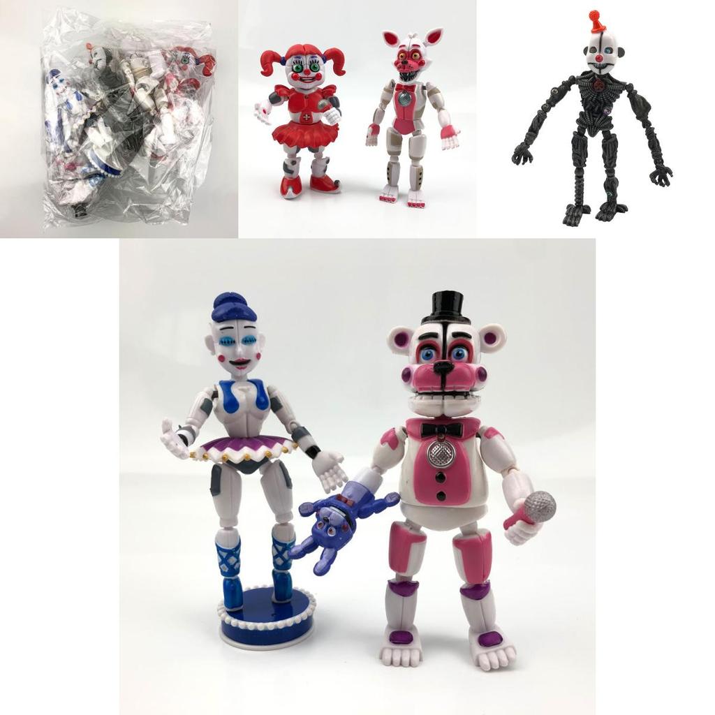 Nights Fnaf Five At Freddys Light Up Coleção De Figuras De Ação Com ...