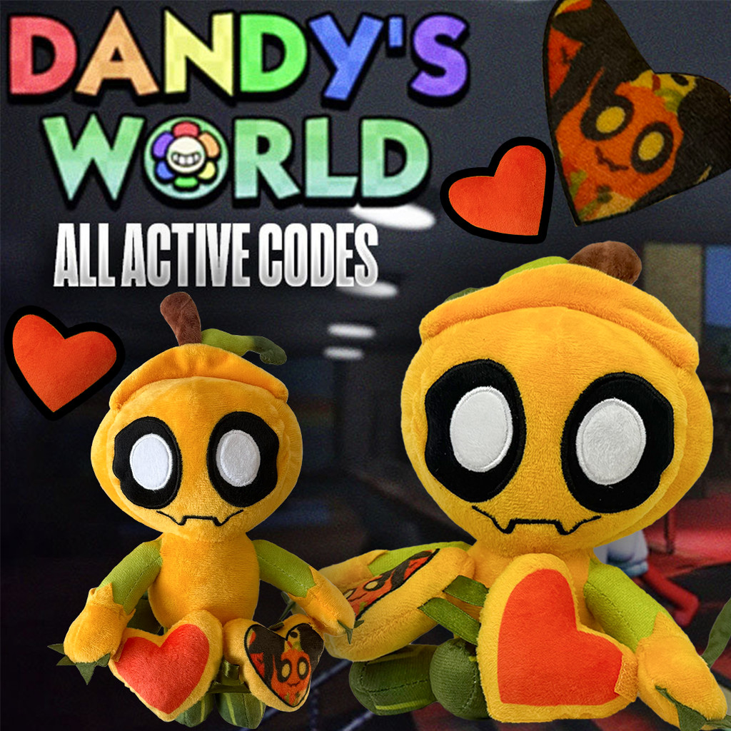 PLUS Dandys World Plushie Toy Gourdy Plush Doll Novo Astro Plushy ...