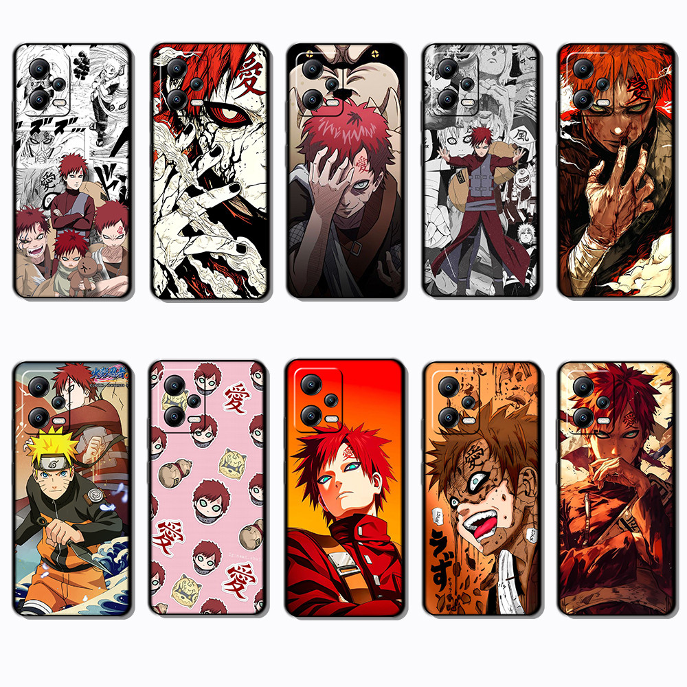 Capa De Telefone Preta Macia Para Xiaomi Poco X5 5G Redmi Note 12 Pro ...