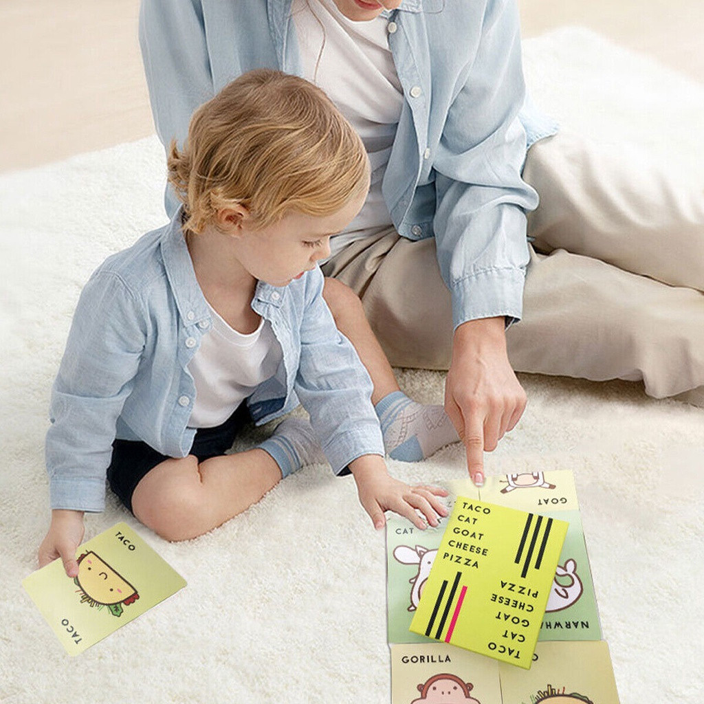 O Emocionante Jogo De Cartas De Pizza De Queijo De Cabra De Gato Taco ...