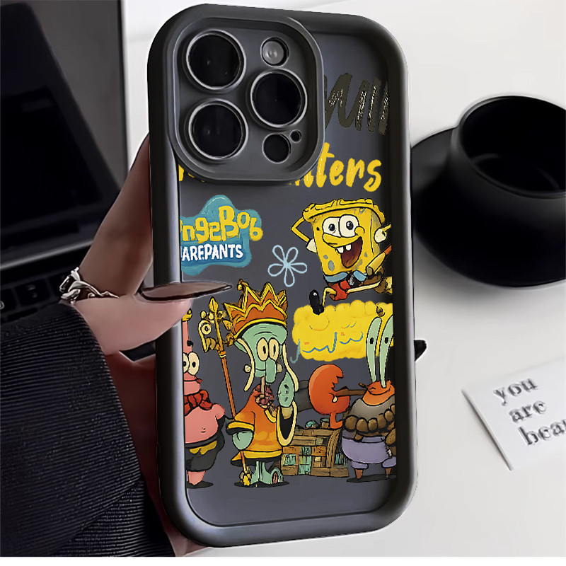 SpongeBob Litter TPU anti-impacto macio Capinha Capa Para MOTO G84 G54 ...