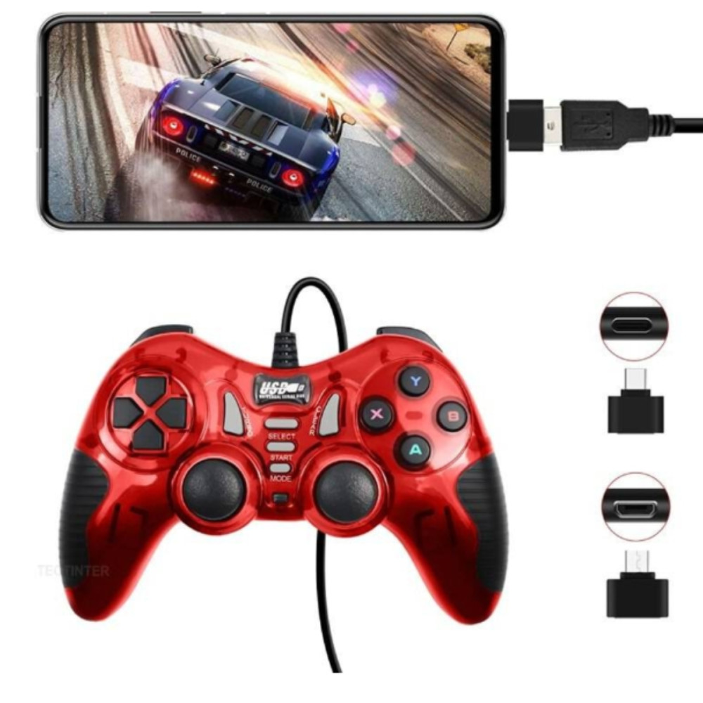 Controle Gamer Universal COM FIO para PC/PS3/PC360 Game Pad JOY-DGN ...