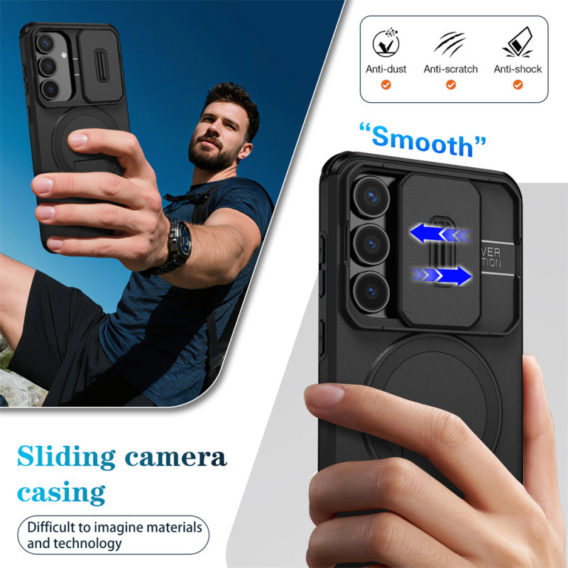 Capa de celular com proteção câmera For Samsung Galaxy A17 A56 A36 A26 ...