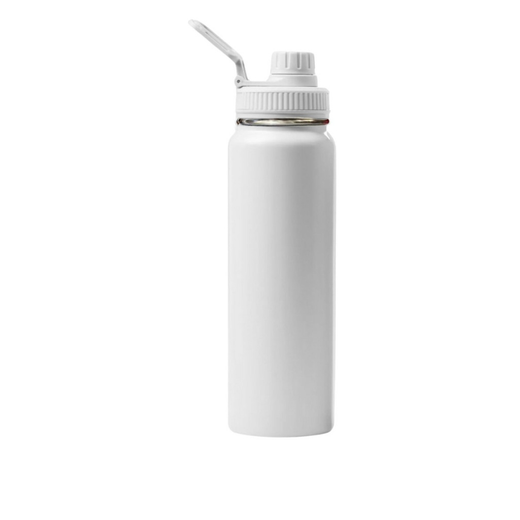 Normal- Garrafa Térmica Isolada a Vácuo (800ML) – Branca | Shopee Brasil