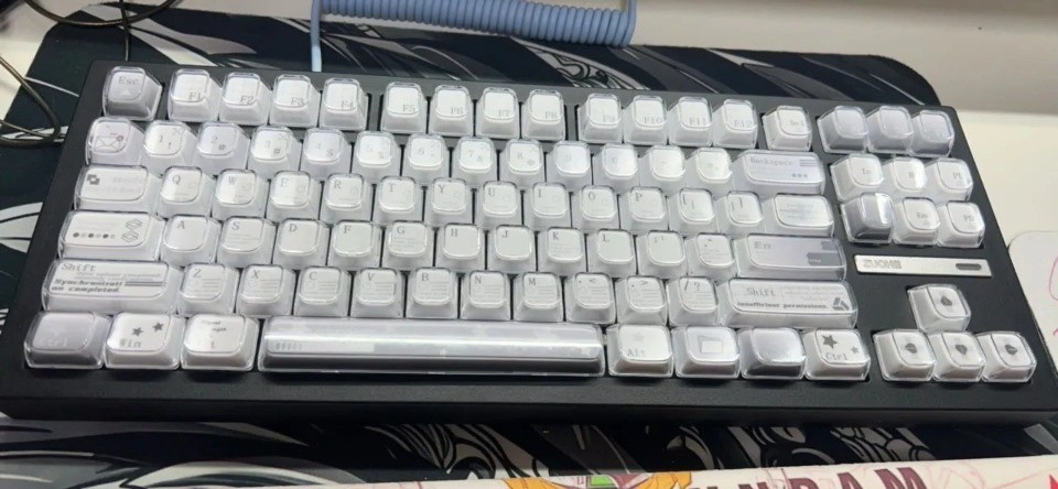 Sagu Pudding Keycaps 120 Teclas KDA Profile PBT PC Wooting Aula F75 ...