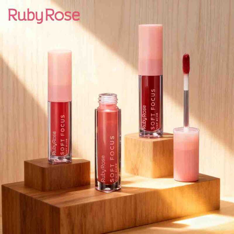 Tonalizante Labial Fosco Ruby Rose - Brilho Suave e Efeito Soft Focus ...