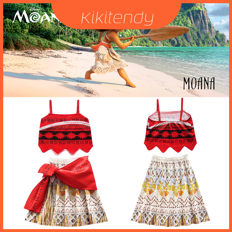 Fantasia Infantil De Princesa Moana Para Vestido De Presente ...