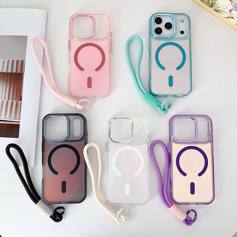 Adequado para capa de telefone magnética sombra brilhante camaleão ...