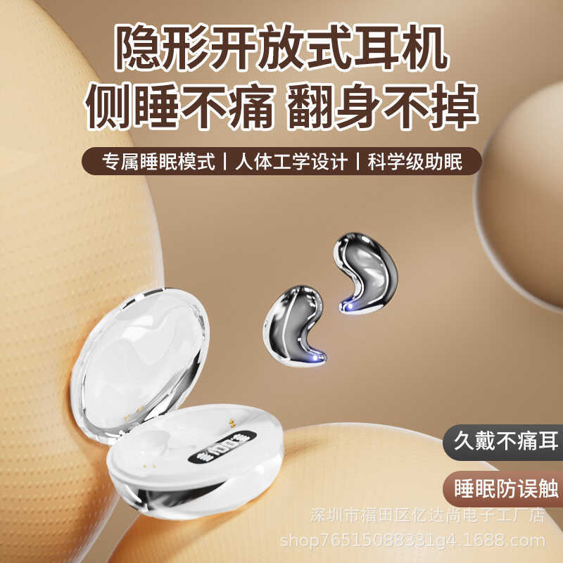 Fone de ouvido Bluetooth leve invisível escondido Mini tipo intra ...