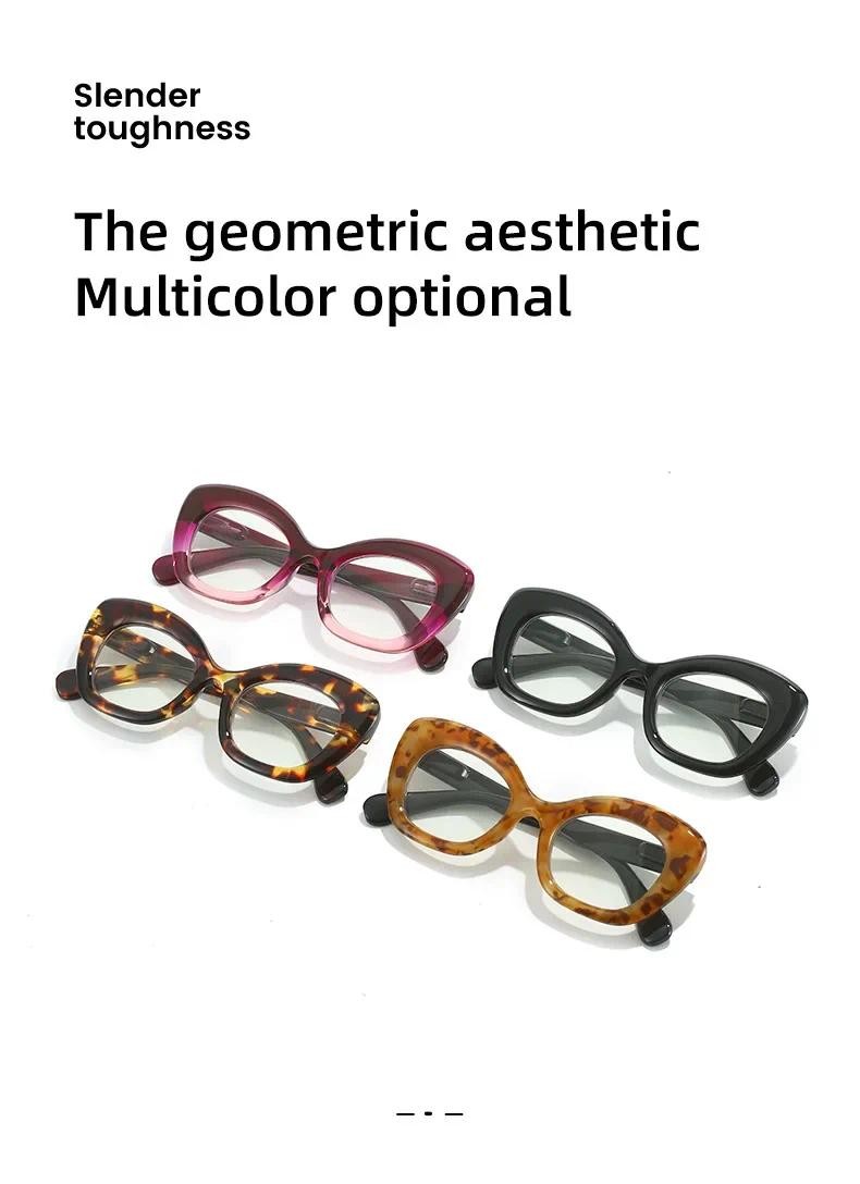 Luxo Personalizado Luz Azul Bloqueando Óculos De Leitura Na Moda ...