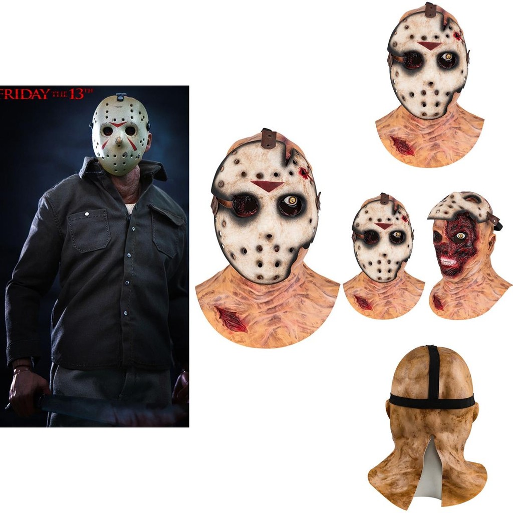 Máscara Voorhees Jason De Halloween Para Cosplay E Dramatização ...