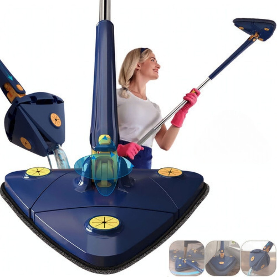 ESFREGÃO MOP Triangular 360° BM-F992 | Shopee Brasil