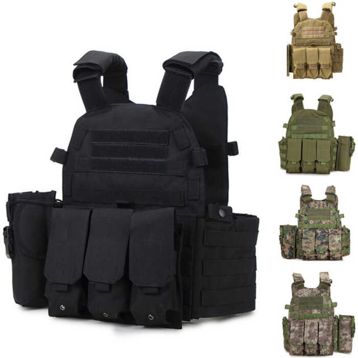 6094 Comendo Frango MOLLE Colete Multifuncional Leve CS Colete de ...
