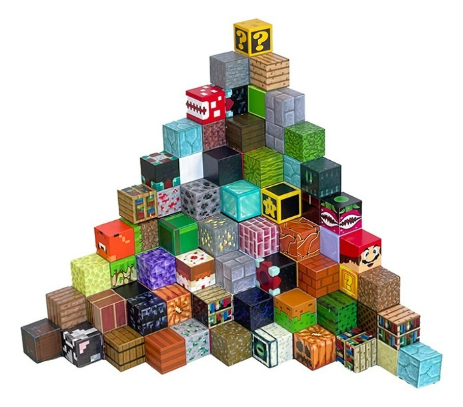 Minecraft Blocks 200 Peças + 8 Personagens-Brinquedo Criativo | Shopee ...