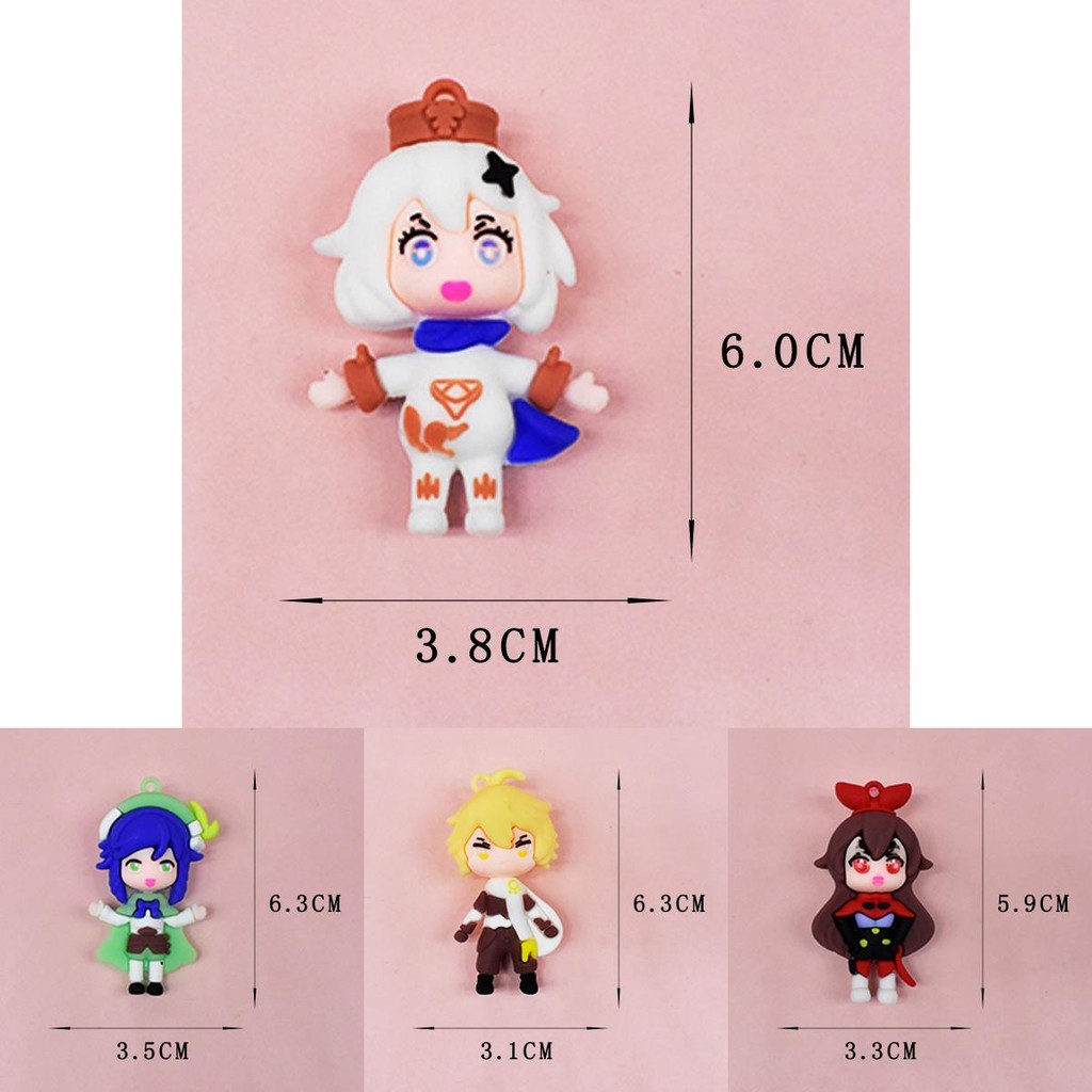 Aether Genshin Impact Diluc Lumine Venti Paimon Figura De Pvc Modelo ...