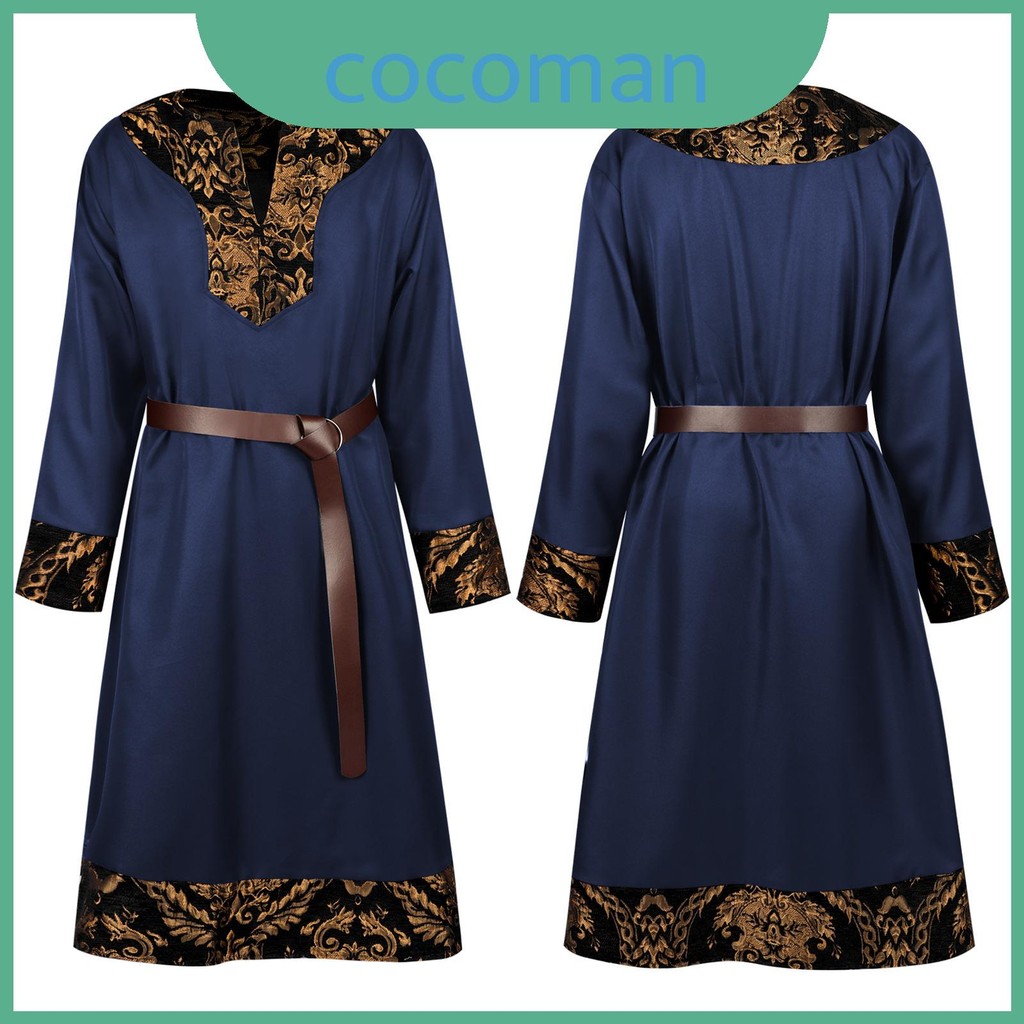 Casacos Viking Role Play Com Material De Poliéster Para Cosplay E ...