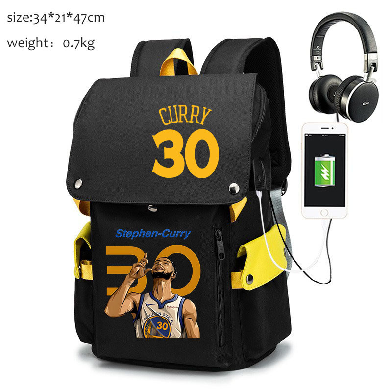 Basquete Stephen Curry Colaboração Anime Mochila Para Estudantes Do ...