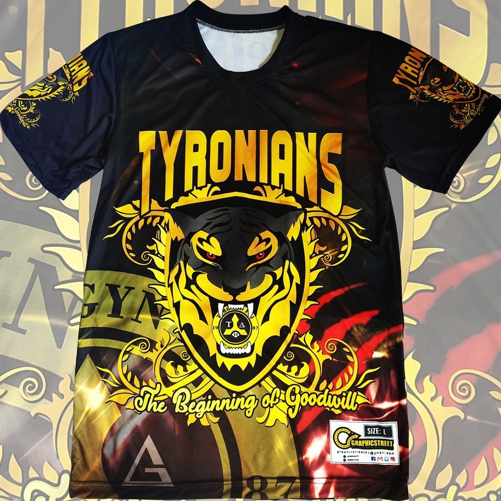 Camiseta Tyronians Homem Sublimação | Shopee Brasil