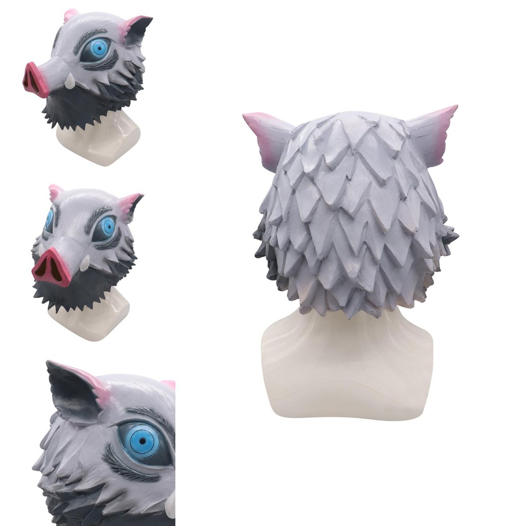 Slayer Demon Impressionante Kimetsu No Yaiba Hashibira Inosuke Máscara ...