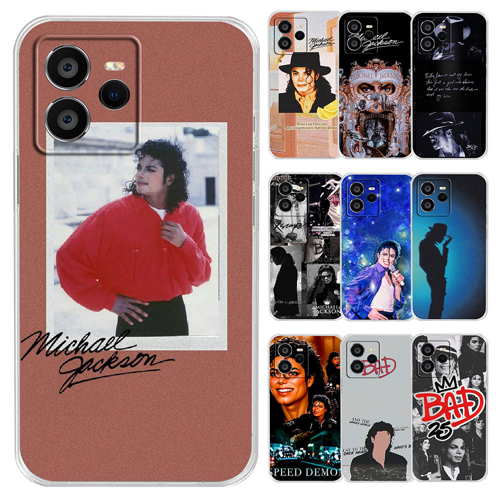 Capa De Telefone Transparente NH82 Michael Jackson Silicone Macio TPU ...