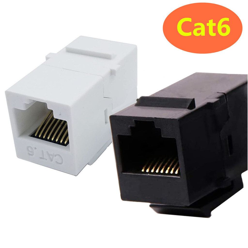 Módulo reto tipo UTP Super Six CAT6, adaptador de painel de rede RJ45 ...
