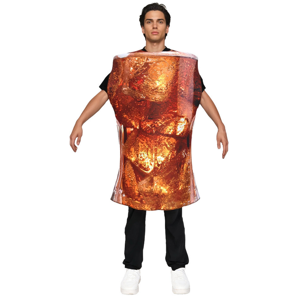 Novos Trajes De Palco De Halloween Coca Cola Cosplay Adulto Diversão E ...
