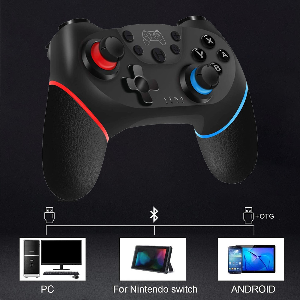 Gamepads Bluetooth sem Fio Compatíveis com Switch 2/Switch/NS Lite/Oled Controller para PC ...