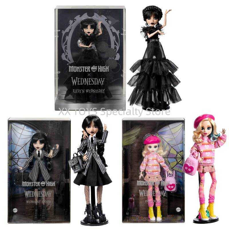 Bonecos Monster High Addams Rave À Prova De Quarta-Feira Enid Sinclair ...