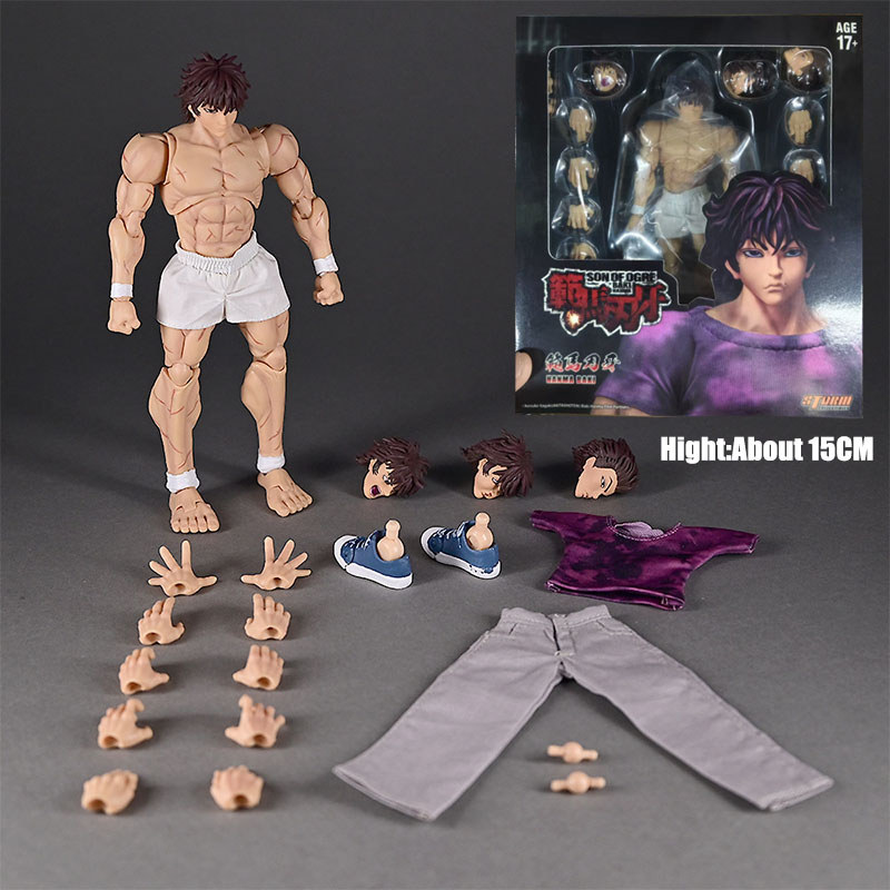 Tempestade Colecionável Baki Hanma Yujiro Figura De Ação 1/12 Demon ...
