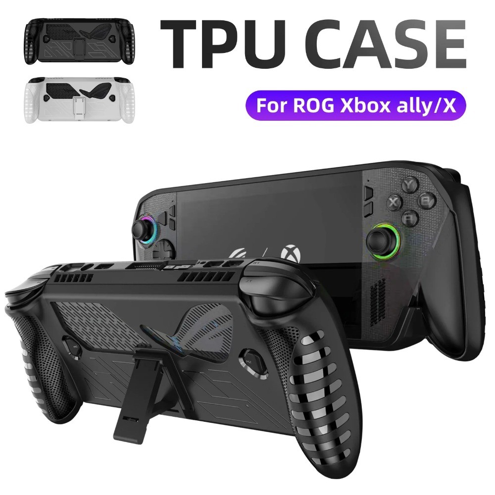 Capa TPU Para ROG Xbox Aliado/Ally X Protetora Com Suporte À Prova De ...