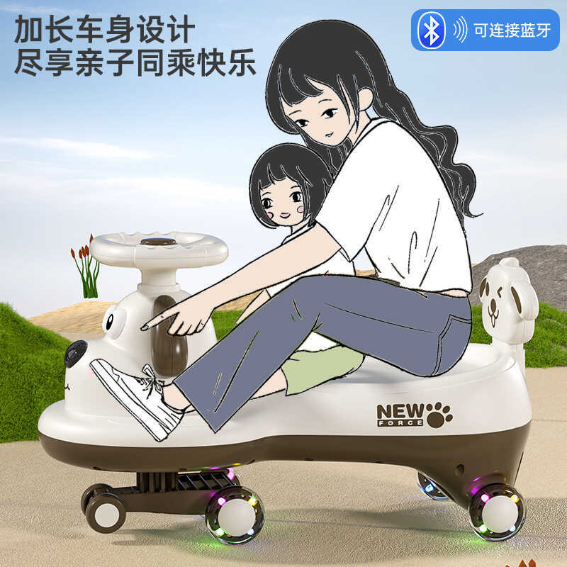 Filhote de cachorro crianças torcido carro cão puxando carrinho adultos ...