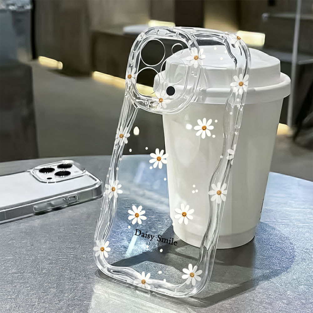 Margarida Flor Capa Capinha Para Samsung A32 A34 A36 A54 A55 A56 M34 ...