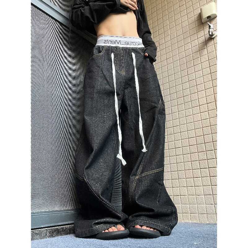 2025 estilo americano tridimensional corte Machete calças lavadas ...