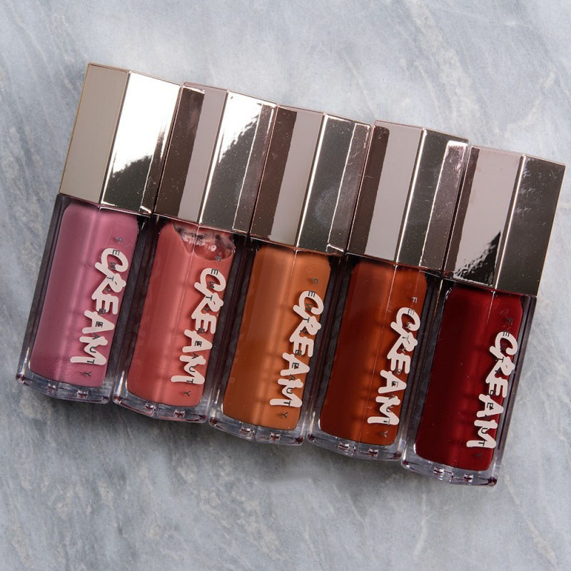 Moda Fenty Beauty Lip Glaze Umedecer Brilho Glitter Plumper Maquiagem ...