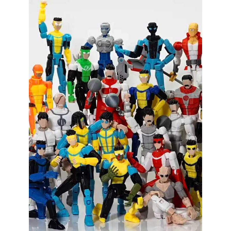 Invincible feito à mão Lego versão 3D impressão brinquedo invencível ...