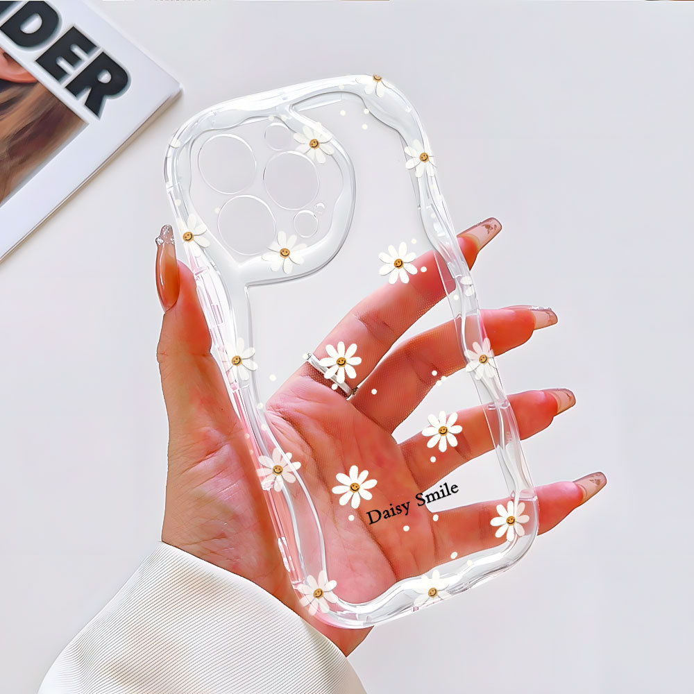 Margarida Flor Capa Capinha Para Samsung A32 A34 A36 A54 A55 A56 M34 ...