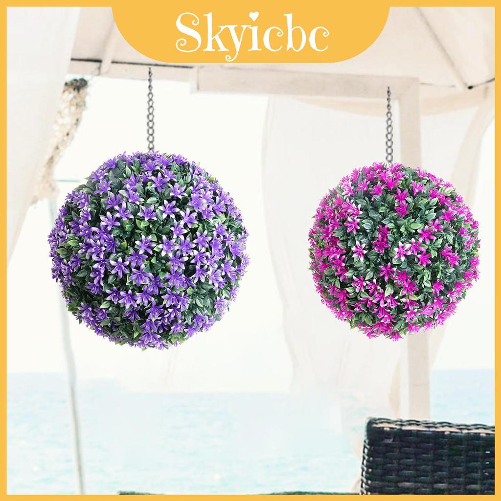 Esfera De Flor Suspensa Falsa De Eucalipto Para Adereços E Fotografia ...