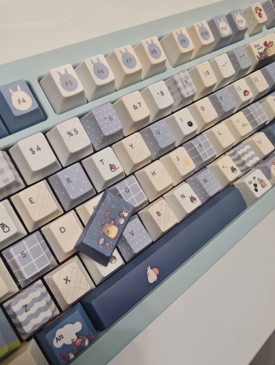 Meu Vizinho Totoro Keycaps 120 + Teclas Cherry/MOA Profile PBT Wooting ...