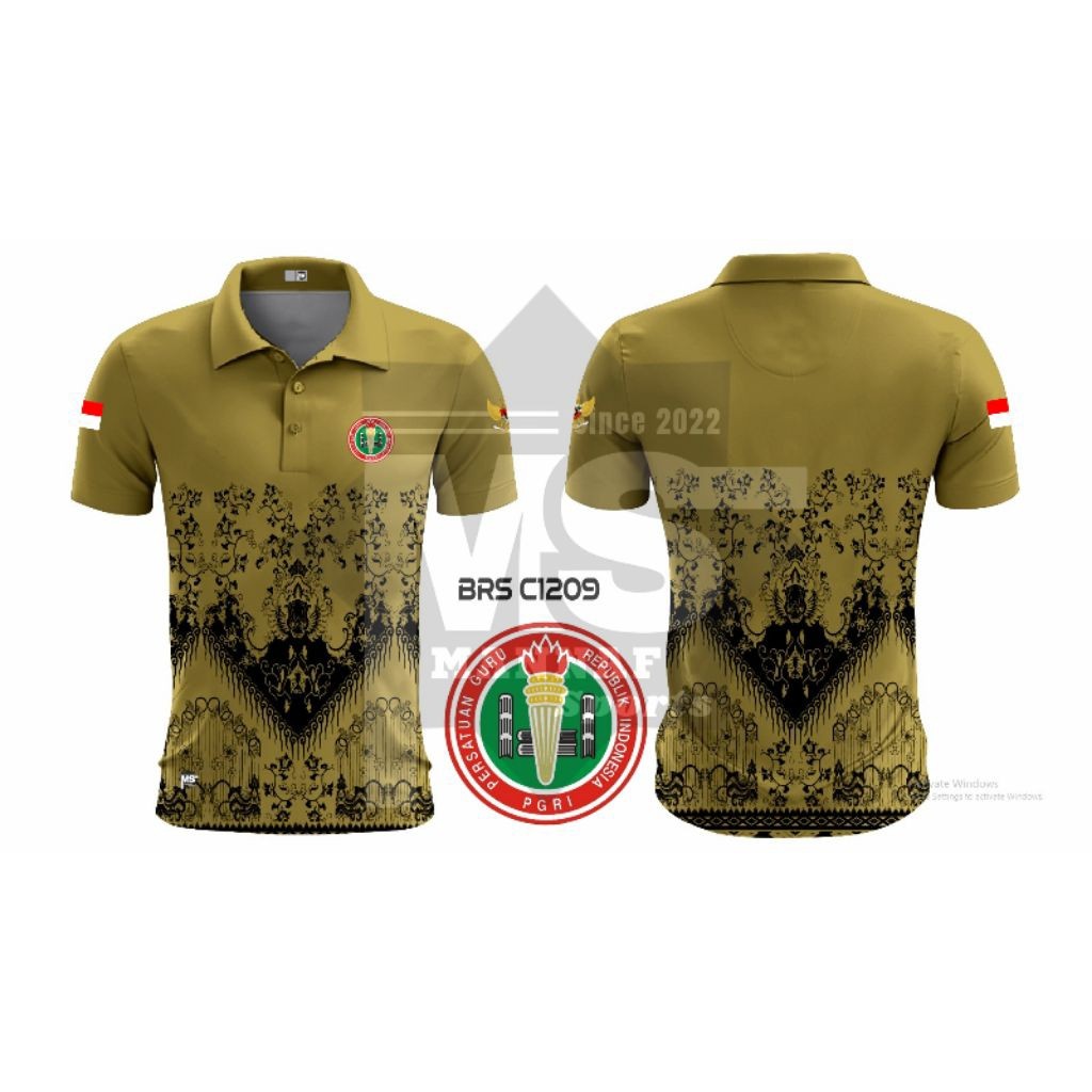 Camisa Kaos Personalizada " Seragam PGRI " , Polo Wangky Formal E ...